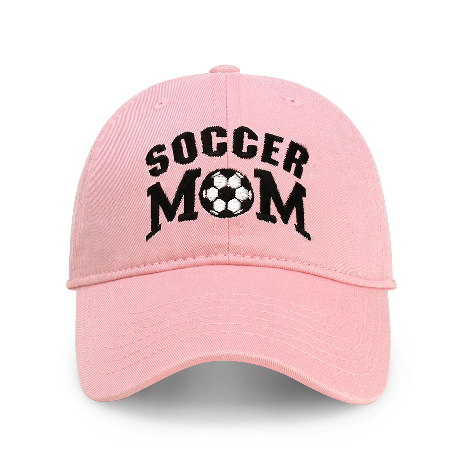 Soccer Mom Embroidered Dad Hat – Adjustable Cotton Baseball Cap
